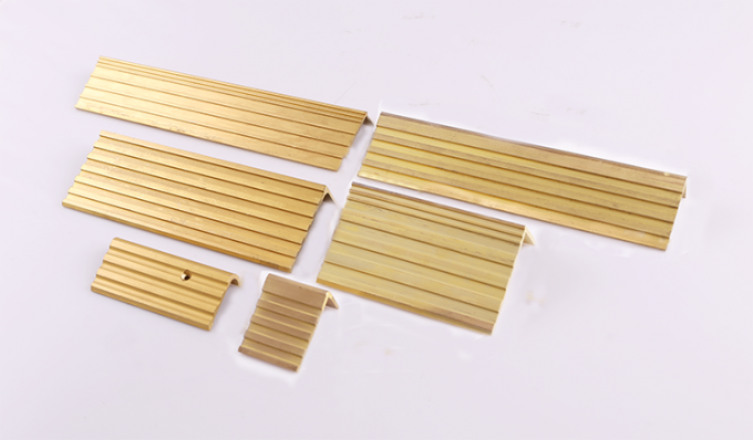 Brass Stair Nosing Brass Anti Slip Extruding Stair Edge Protection