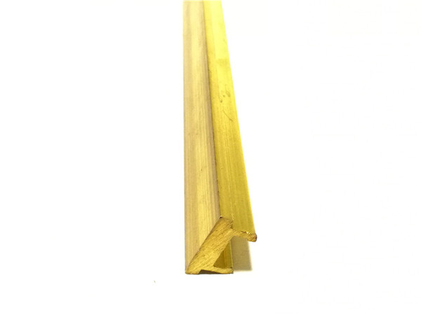 C38000 Brass Extrusion Shapes Lead Brass Extrusion Profiles for Decoration