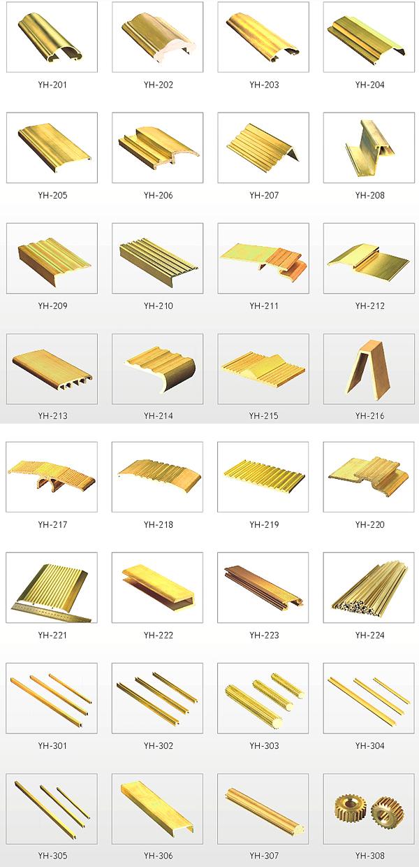 C3800 C3604 4 ft Brass Profiles U Shaped Metal Brackets Channel