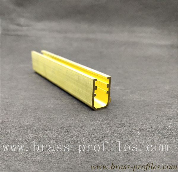 Brass Extruded U Channel Industrial Products U Channel for Furnitures