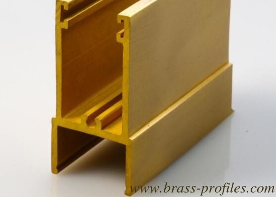 Brass H-Profile Bar Brass H Zinc Brass U Angles Copper Zinc H Sections