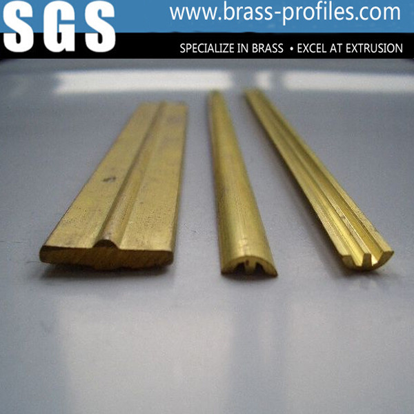 Anti-Corrosion Decorative Brass Bar / Min 5mm Guard Bar In Brass