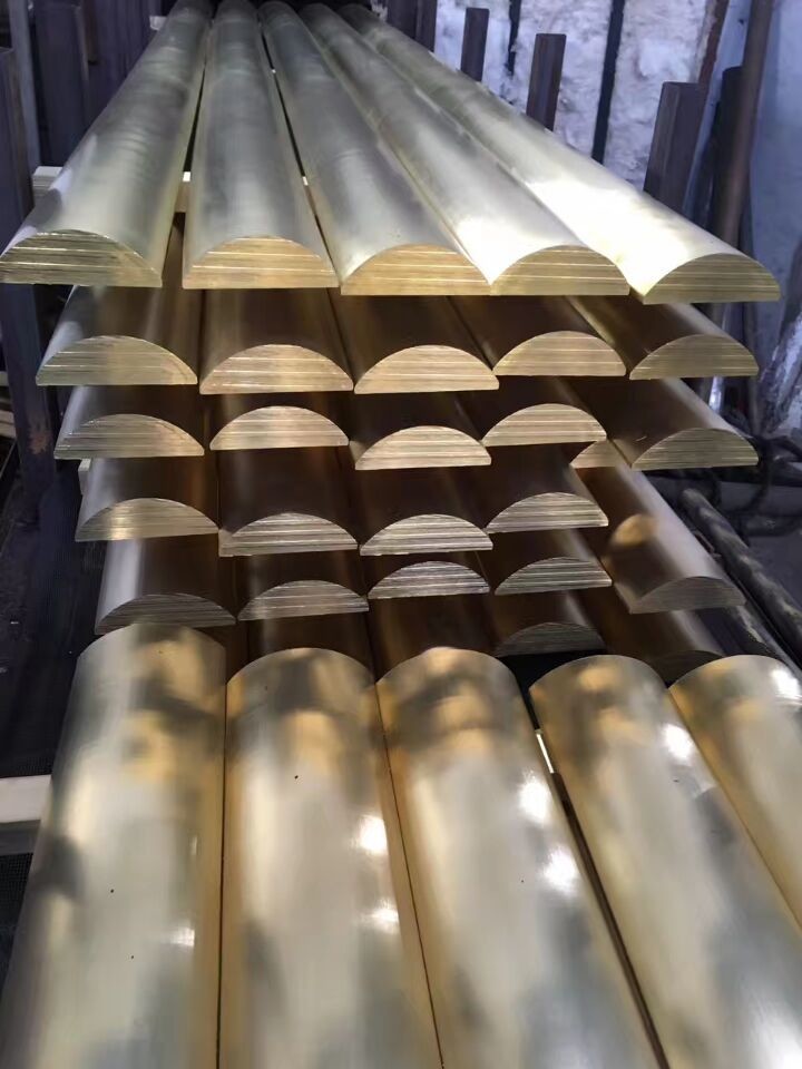 Brass Arc Rod Radial Extruded Brass Bar / Curved Copper Rod Manufacturer